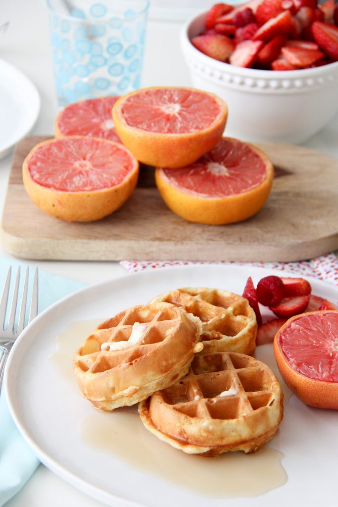 Eggless Waffles - A Pretty Life In The Suburbs