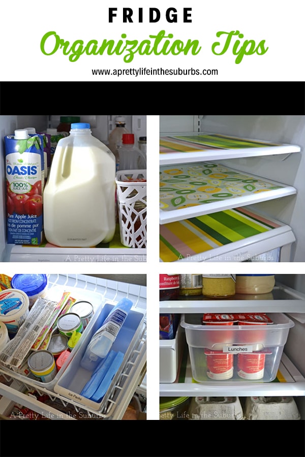 10 Tips to Organize Your Fridge for Back to School! - A Pretty Life In ...