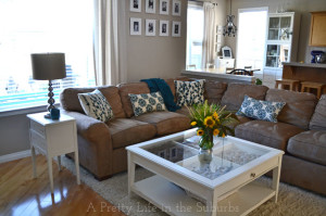 My Living Room Refresh for Late Summer/Early Fall - A Pretty Life In ...