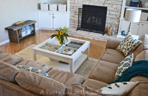 My Living Room Refresh for Late Summer/Early Fall - A Pretty Life In ...