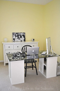 My Home Office Makeover Part 1 - A Pretty Life In The Suburbs
