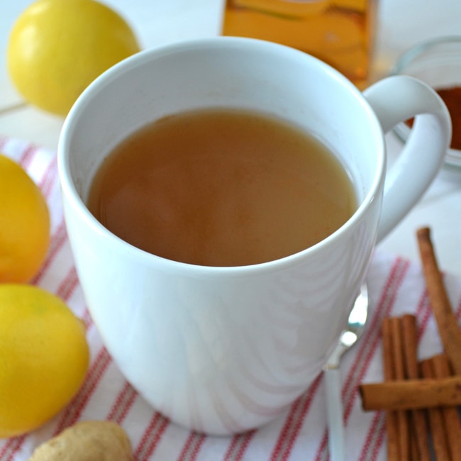 Home Made Ginger Tea - A Pretty Life In The Suburbs