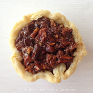 Chokolade pecan tærter | Anne Marie