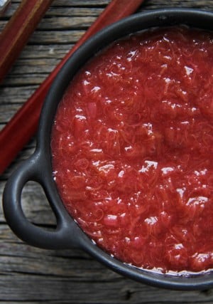 Easy Stewed Rhubarb - A Pretty Life In The Suburbs