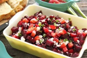 Strawberry Beet Salad with Honey Balsamic Dressing - A Pretty Life In ...