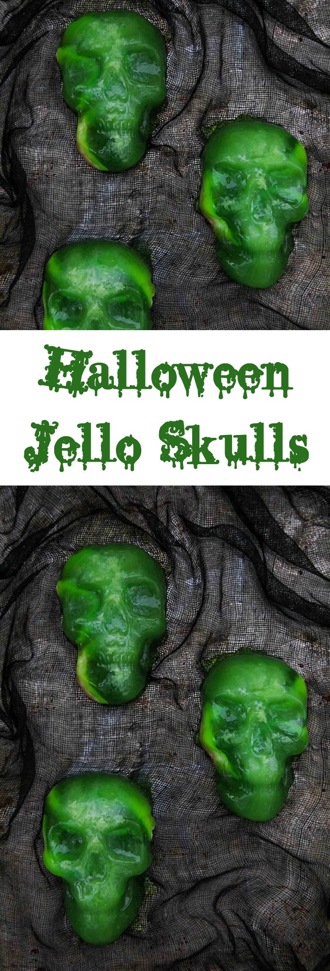 Halloween Jello Skulls - A Pretty Life In The Suburbs