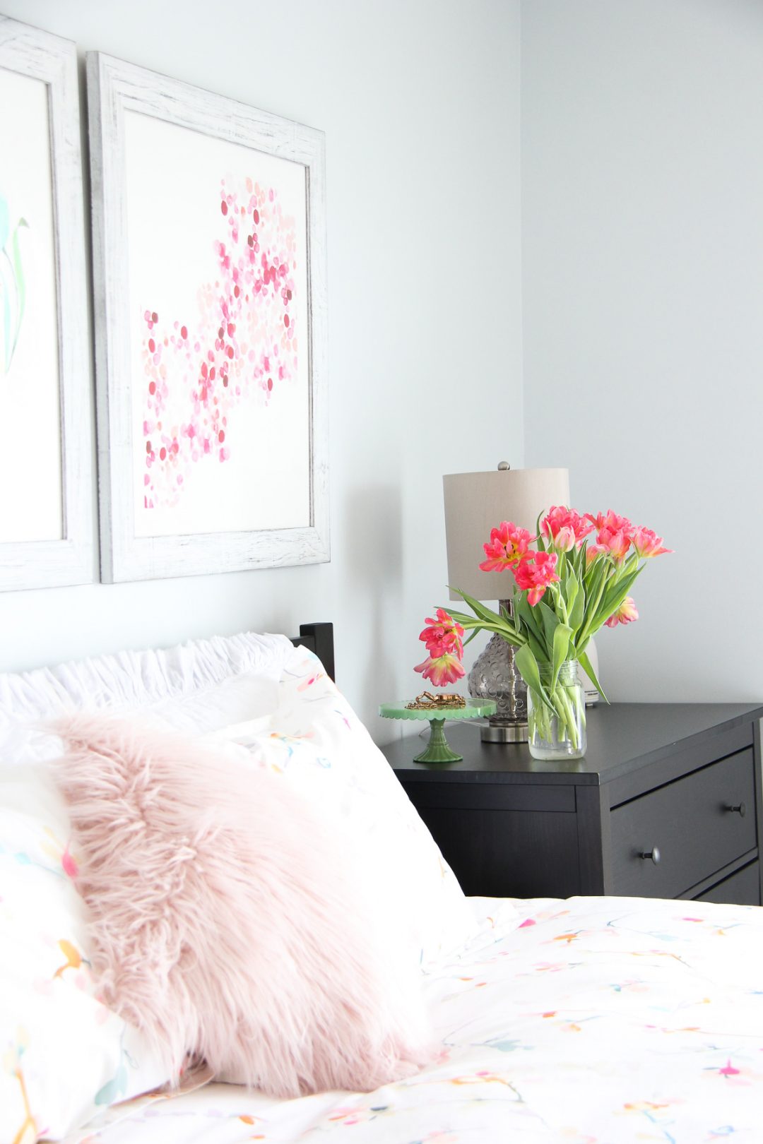 5 Tips To Create A Spring Bedroom - A Pretty Life In The Suburbs