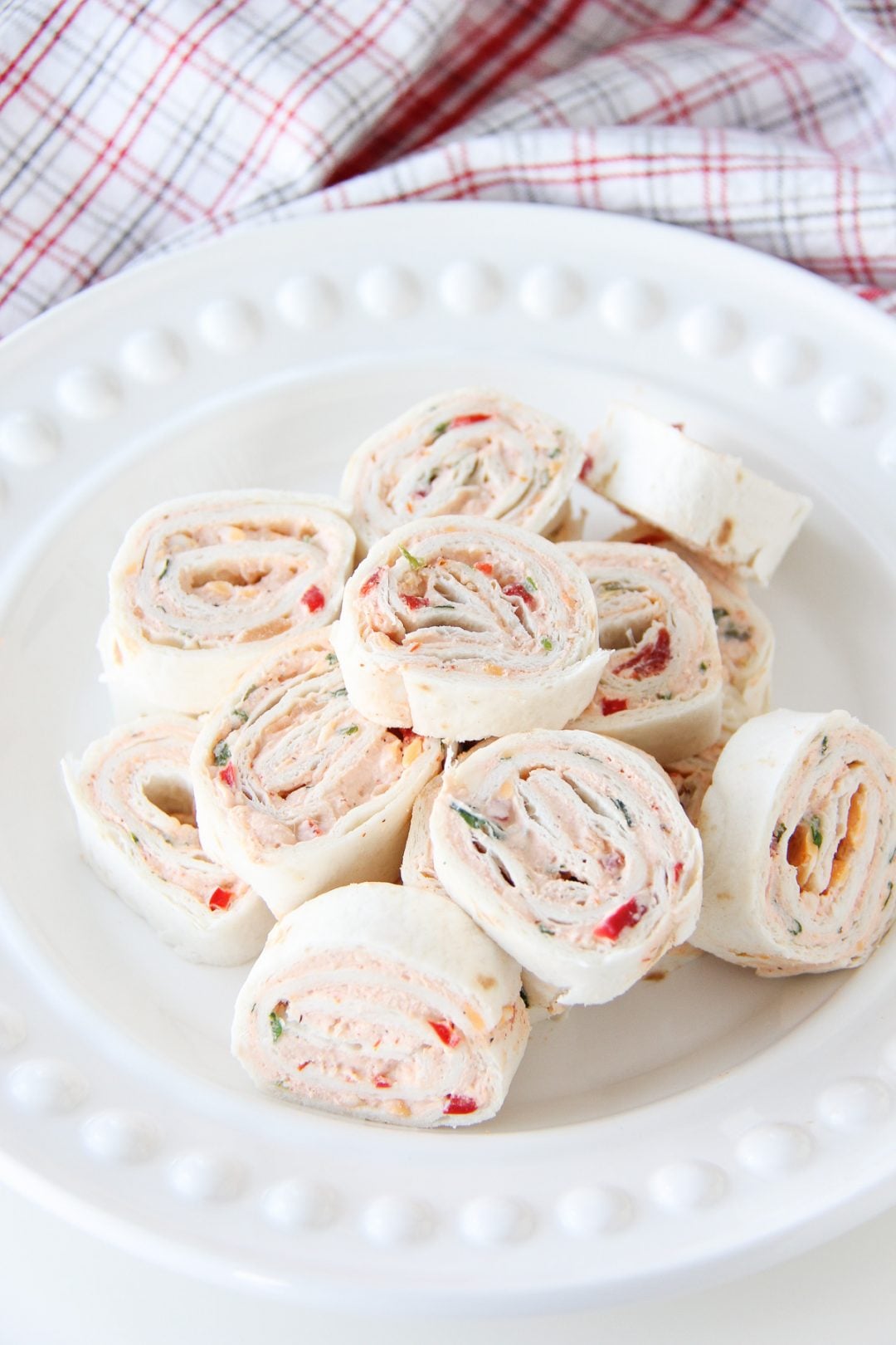 Easy Mexican Tortilla Pinwheels Recipe - A Pretty Life In The Suburbs