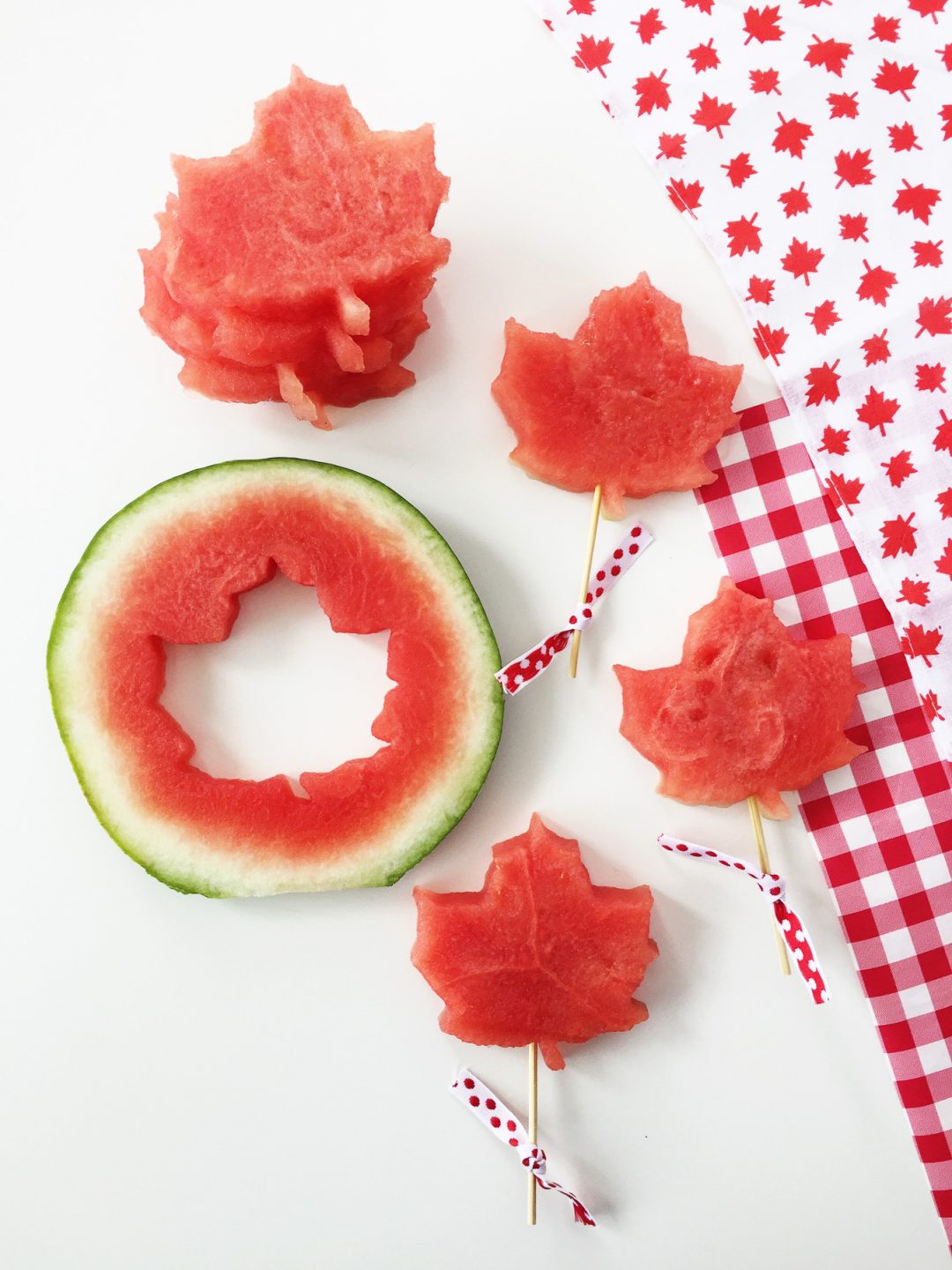 Canada Day Party: Maple Leaf Shaped Watermelon - A Pretty Life In The ...
