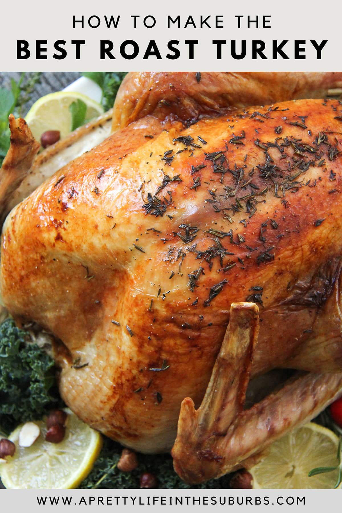 Traditional Roast Turkey with Pan Gravy - A Pretty Life In The Suburbs