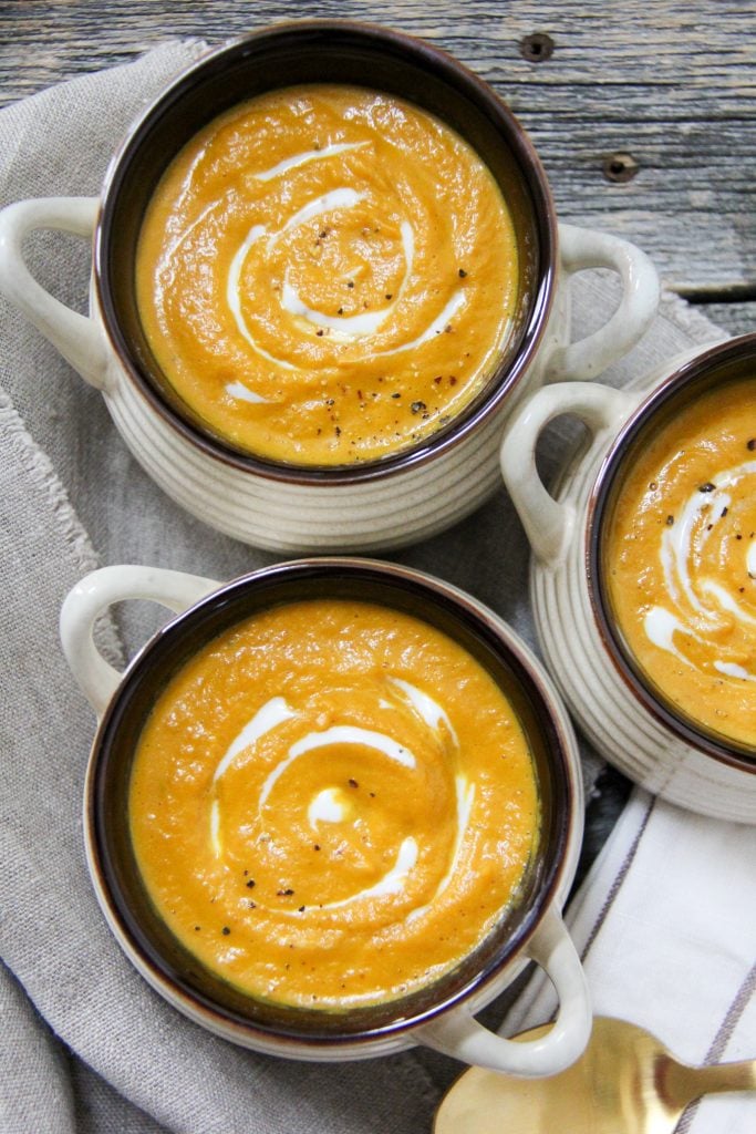 Easy Pumpkin Soup - A Pretty Life In The Suburbs