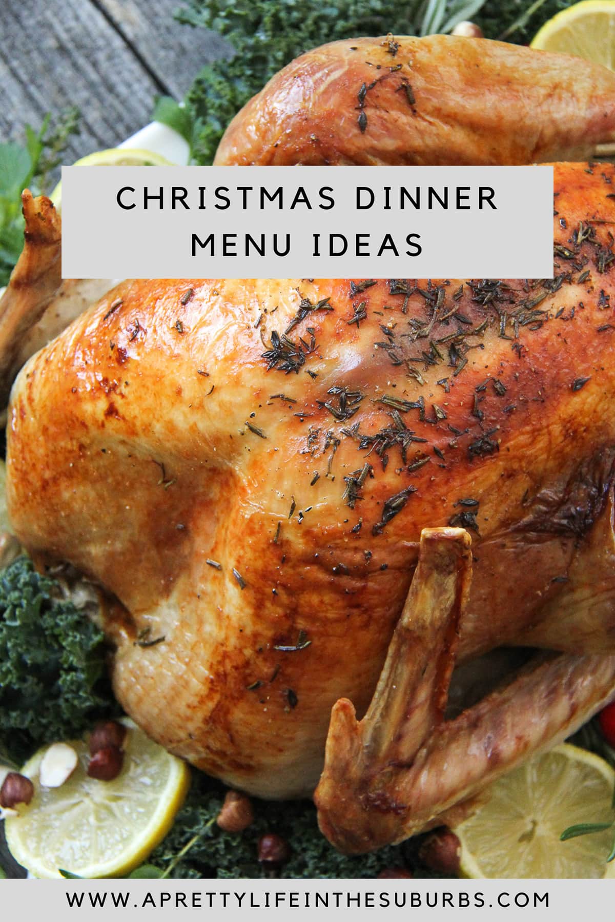 Christmas Dinner Menu - A Pretty Life In The Suburbs