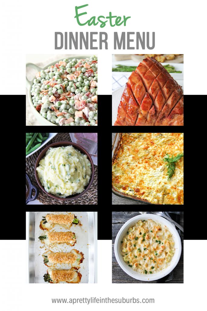 Free Printable Easter Menu - A Pretty Life In The Suburbs