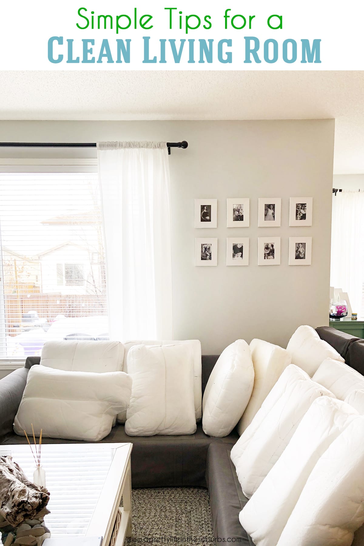 Living Room Cleaning Tips - A Pretty Life In The Suburbs