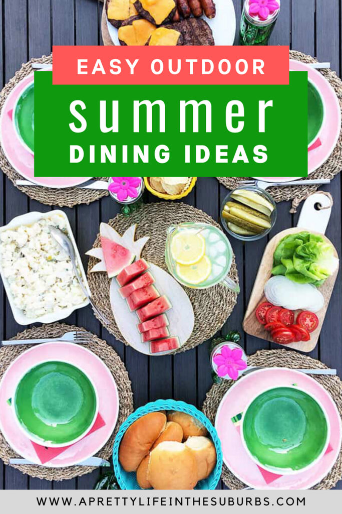 Family Friendly Outdoor Entertaining - A Pretty Life In The Suburbs