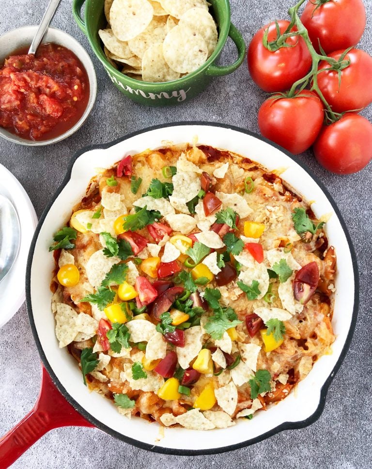 Nacho Pasta Bake - A Pretty Life In The Suburbs