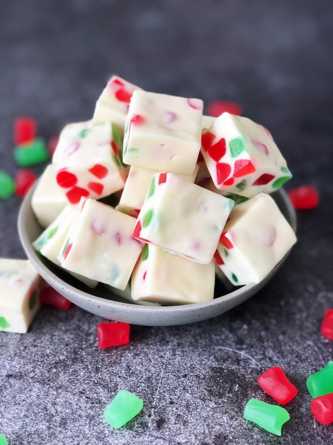 Easy Christmas Gumdrop Nougat Candy - A Pretty Life In The Suburbs