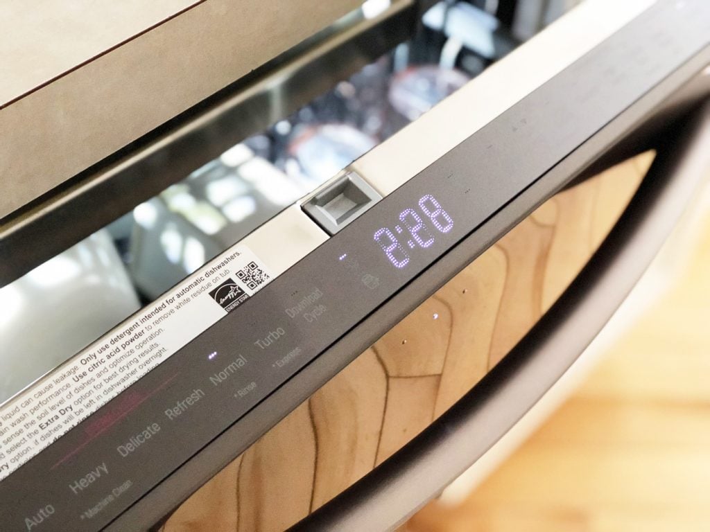 Product Review: LG QuadWash TrueSteam Dishwasher - A Pretty Life In The ...
