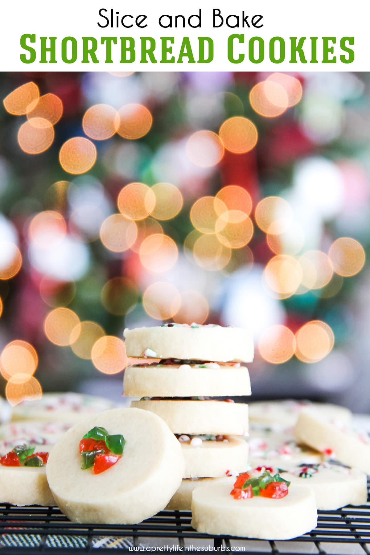 Slice and Bake Shortbread - A Pretty Life In The Suburbs