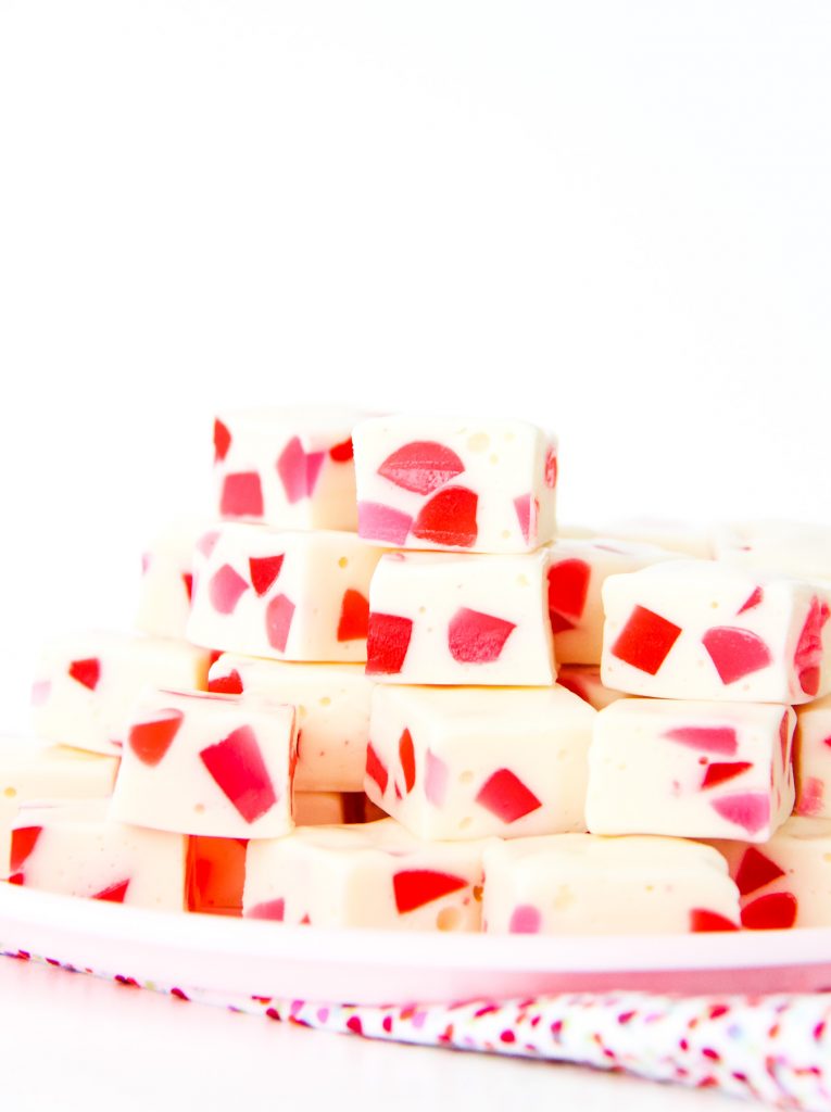 Easy Christmas Gumdrop Nougat Candy - A Pretty Life In The Suburbs