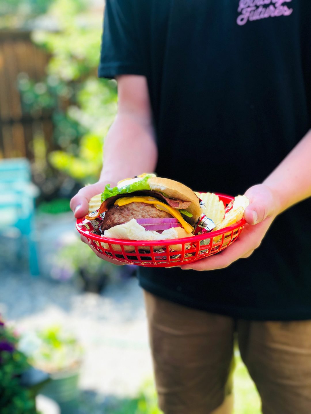 All Dressed Lumberjack Turkey Burgers - A Pretty Life In The Suburbs