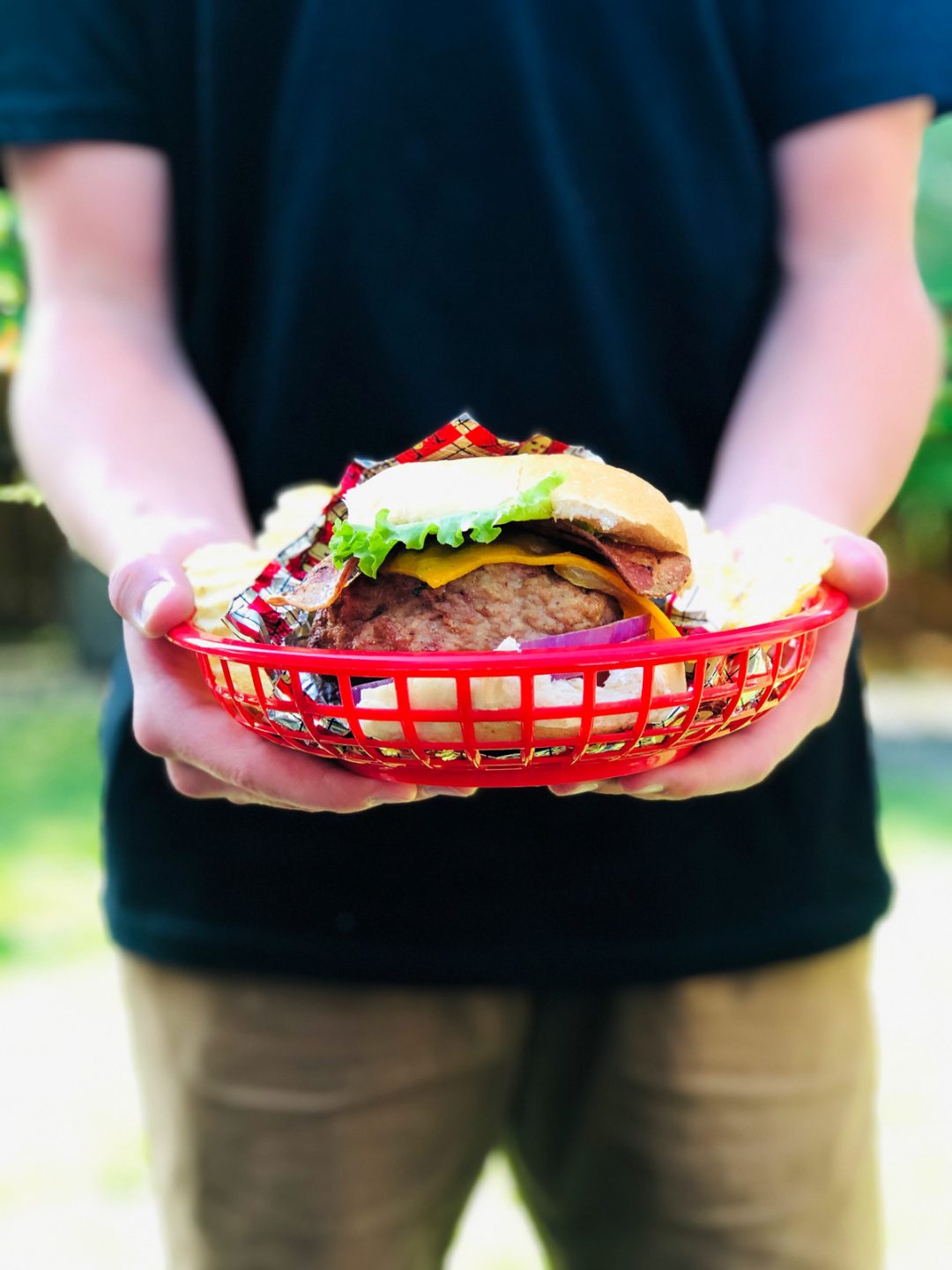 All Dressed Lumberjack Turkey Burgers - A Pretty Life In The Suburbs
