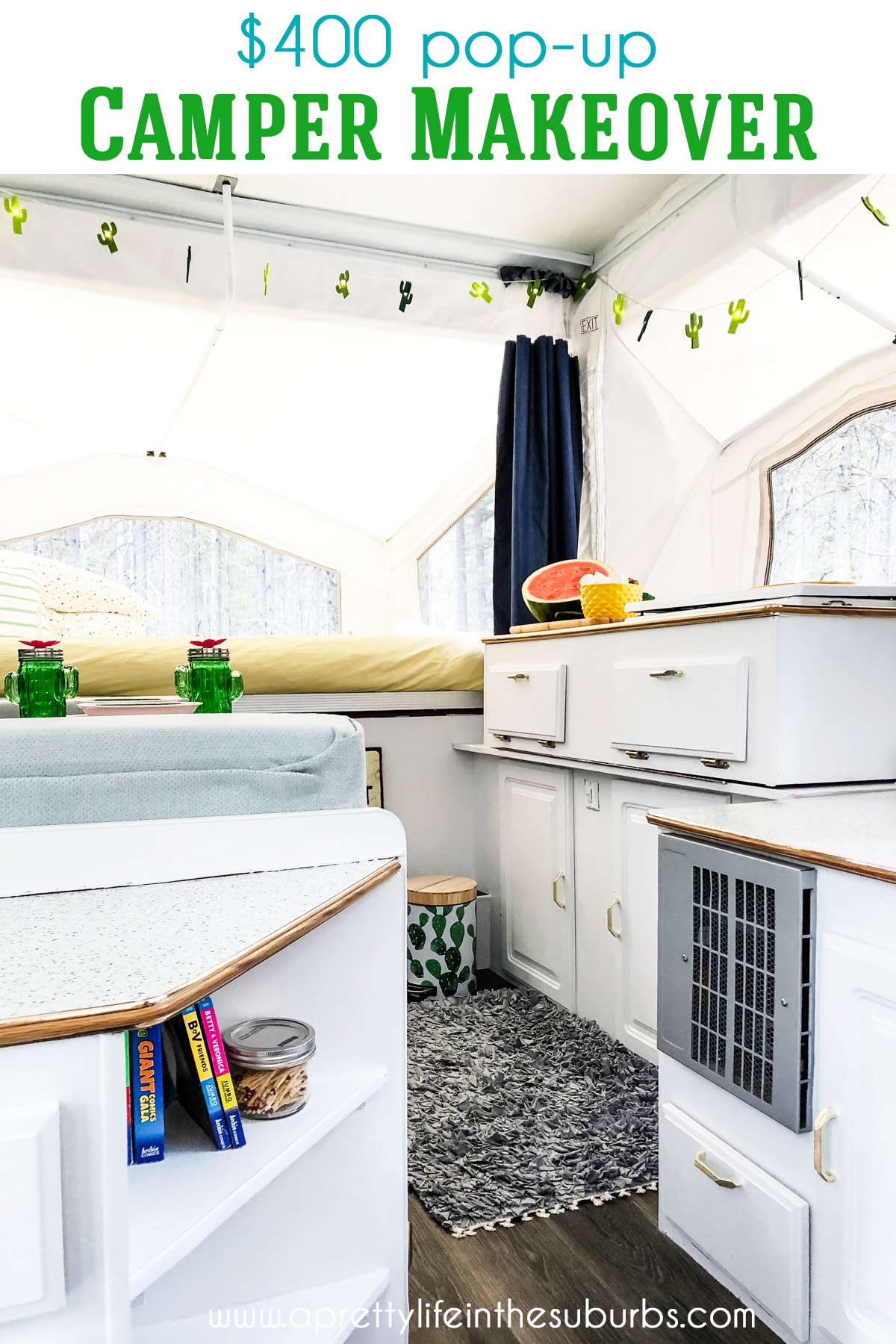 Our $400 Pop-Up Camper Makeover - A Pretty Life In The Suburbs