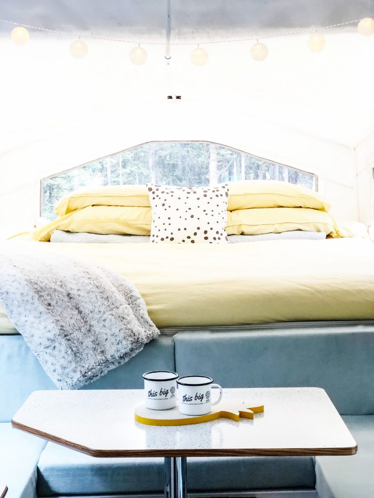 Our DIY Pop Up Camper Makeover: The Reveal! - A Pretty Life In The Suburbs