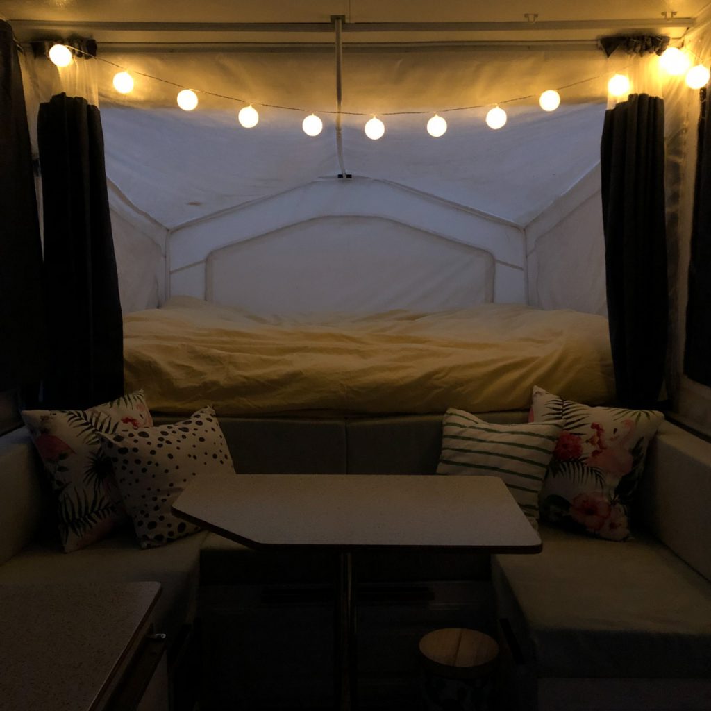 Our DIY Pop Up Camper Makeover: The Reveal! - A Pretty Life In The Suburbs