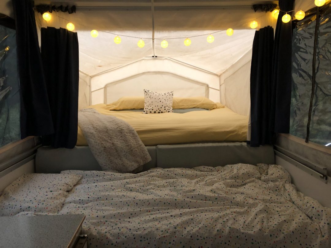 Our DIY Pop Up Camper Makeover: The Reveal! - A Pretty Life In The Suburbs