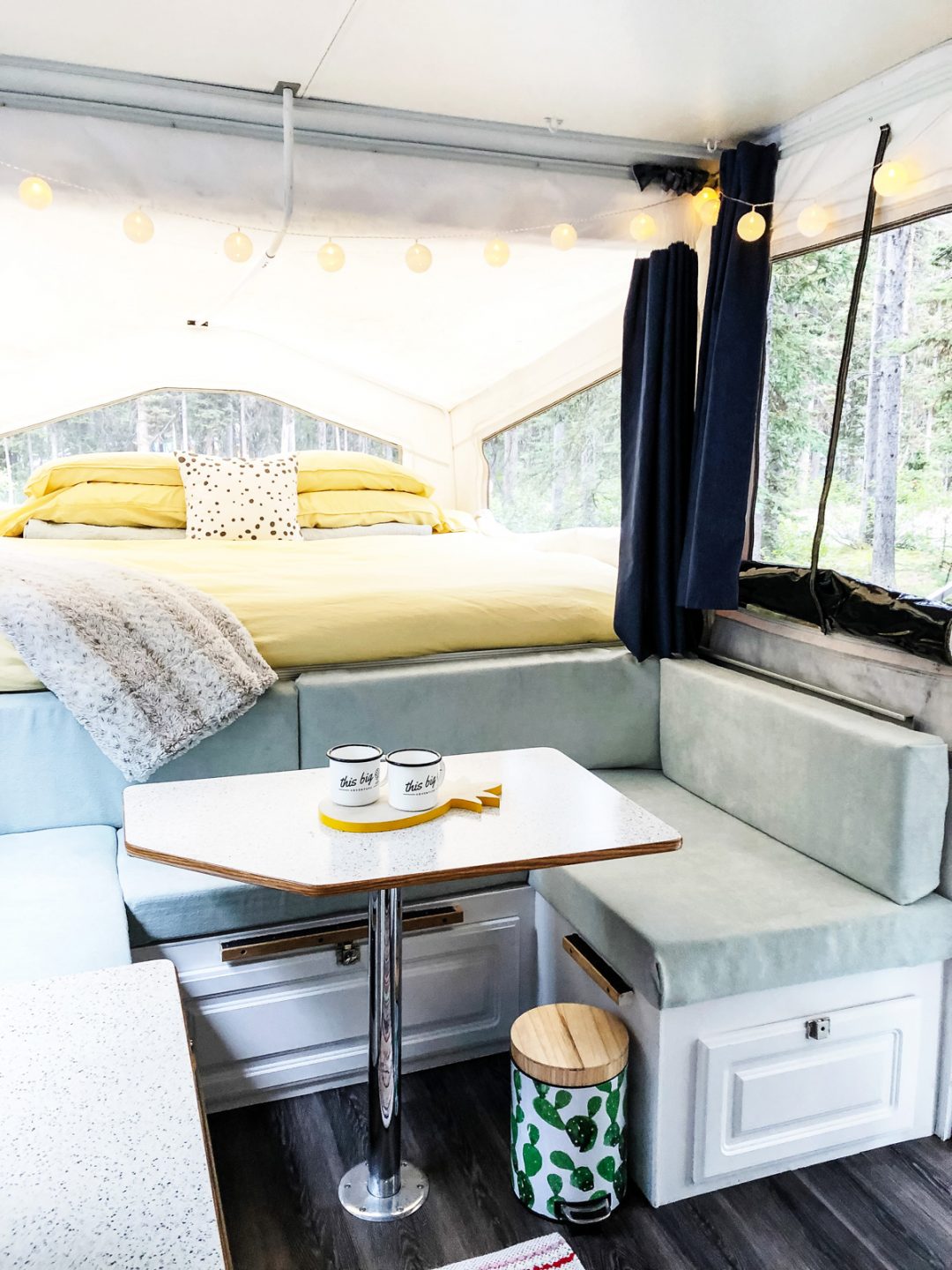 Our DIY Pop Up Camper Makeover: The Reveal! - A Pretty Life In The Suburbs