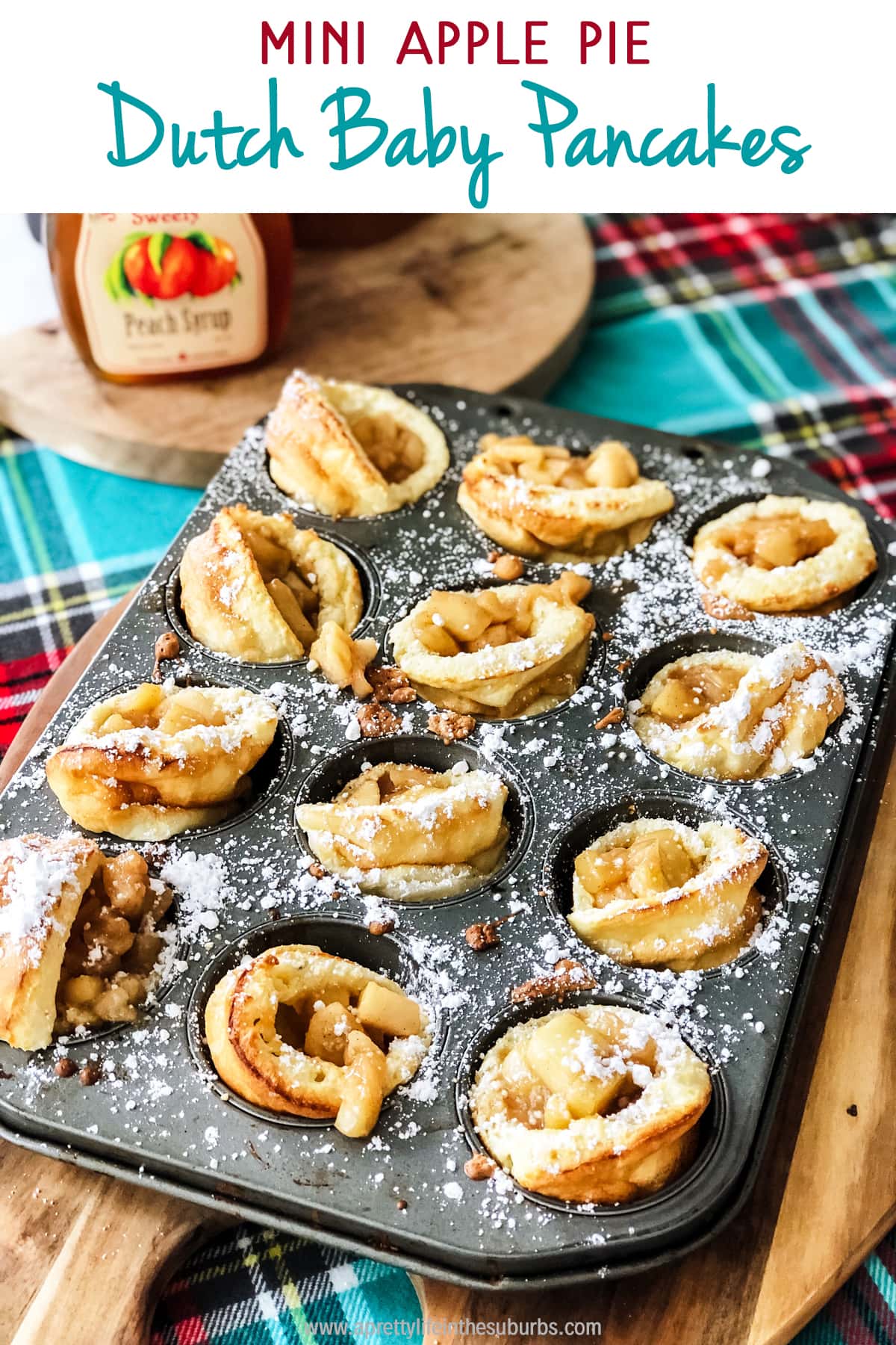 Easy Cinnamon Apple Pancakes Recipe - A Pretty Life In The Suburbs