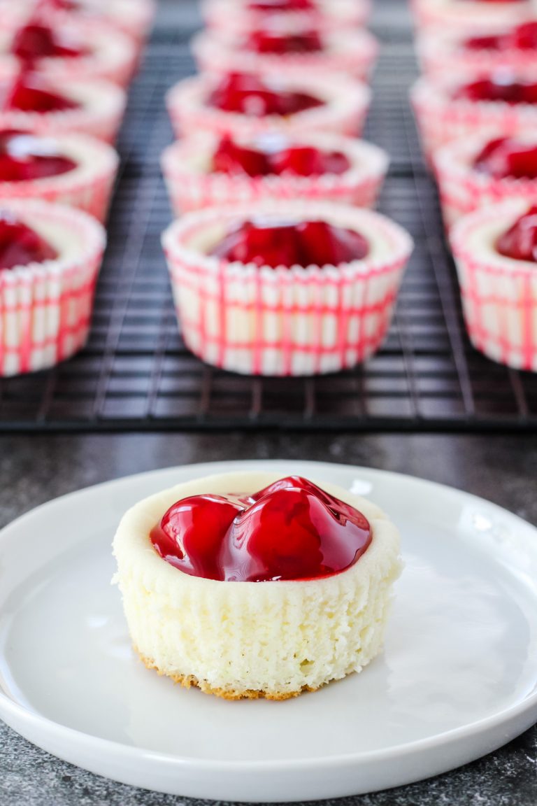Cherry Cheesecake Cupcakes - A Pretty Life In The Suburbs