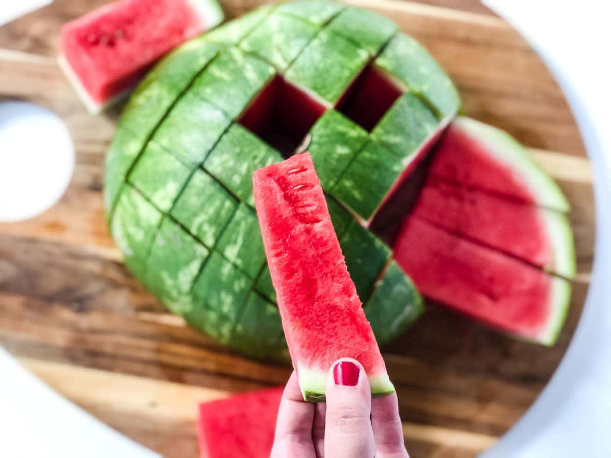 How To Cut Watermelon A Pretty Life In The Suburbs How To Cut Watermelon A Pretty Life In The Suburbs