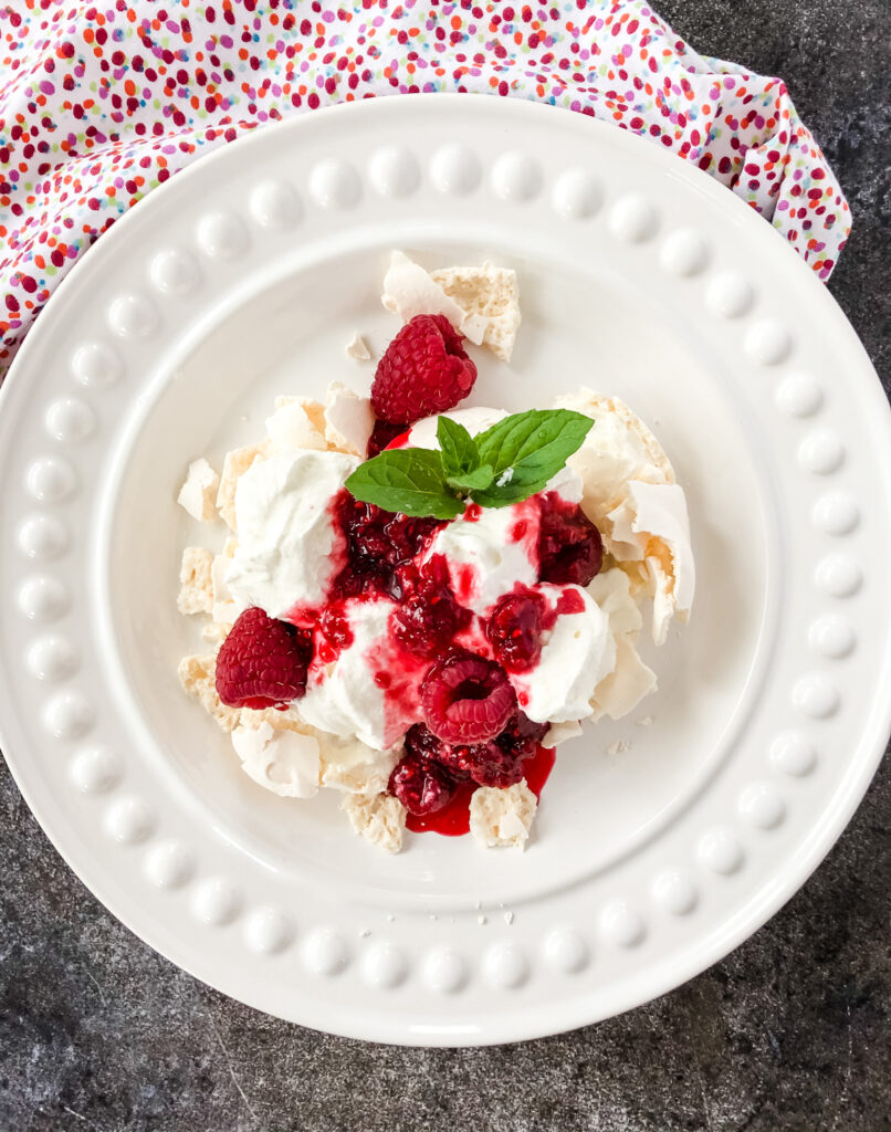 Raspberry Eton Mess - A Pretty Life In The Suburbs