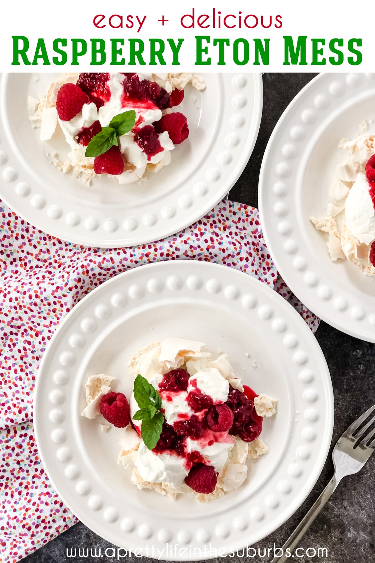 Raspberry Eton Mess - A Pretty Life In The Suburbs