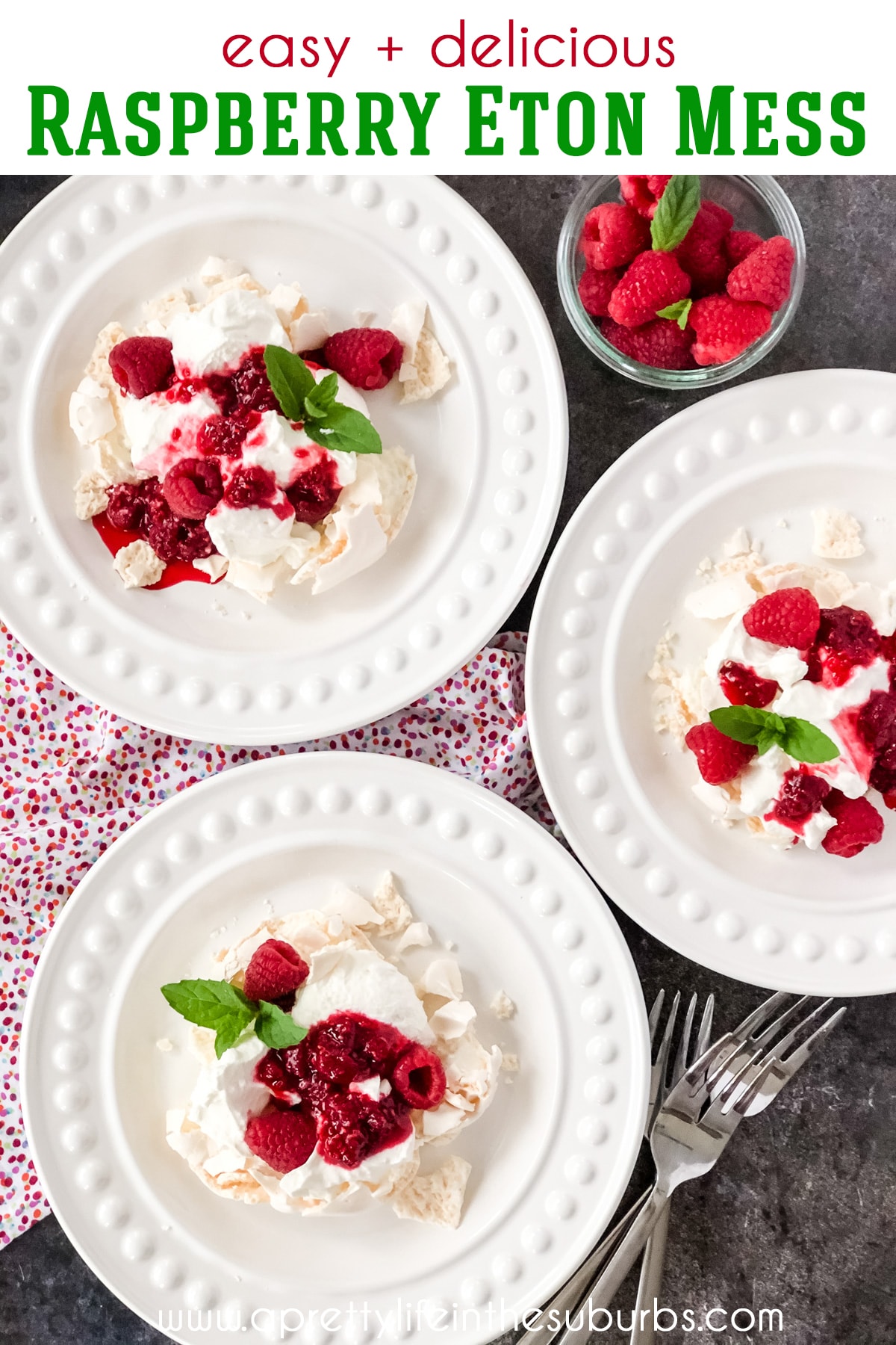Raspberry Eton Mess - A Pretty Life In The Suburbs