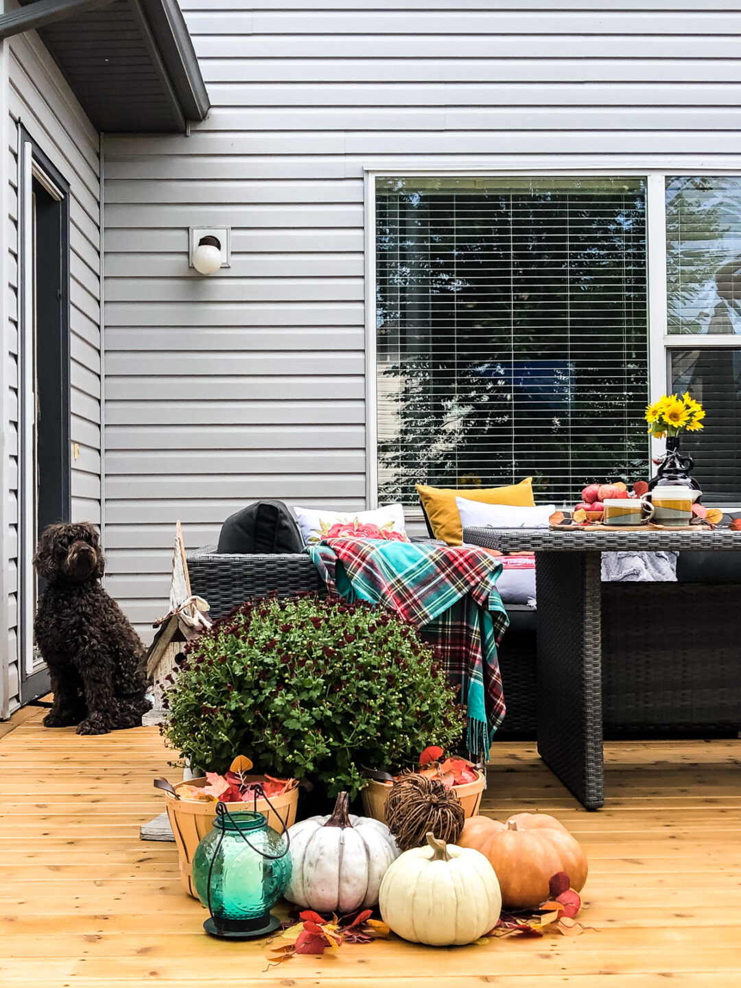 Our Cozy Fall Patio - A Pretty Life In The Suburbs