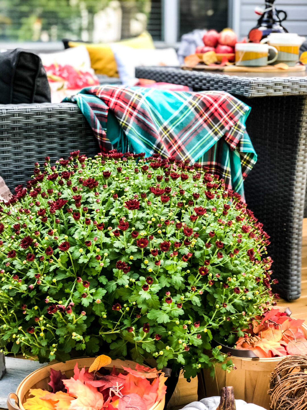 Our Cozy Fall Patio - A Pretty Life In The Suburbs