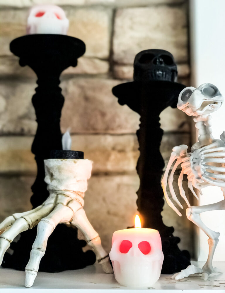 Spooky Dollar Store Halloween Decorating Ideas - A Pretty Life In The ...