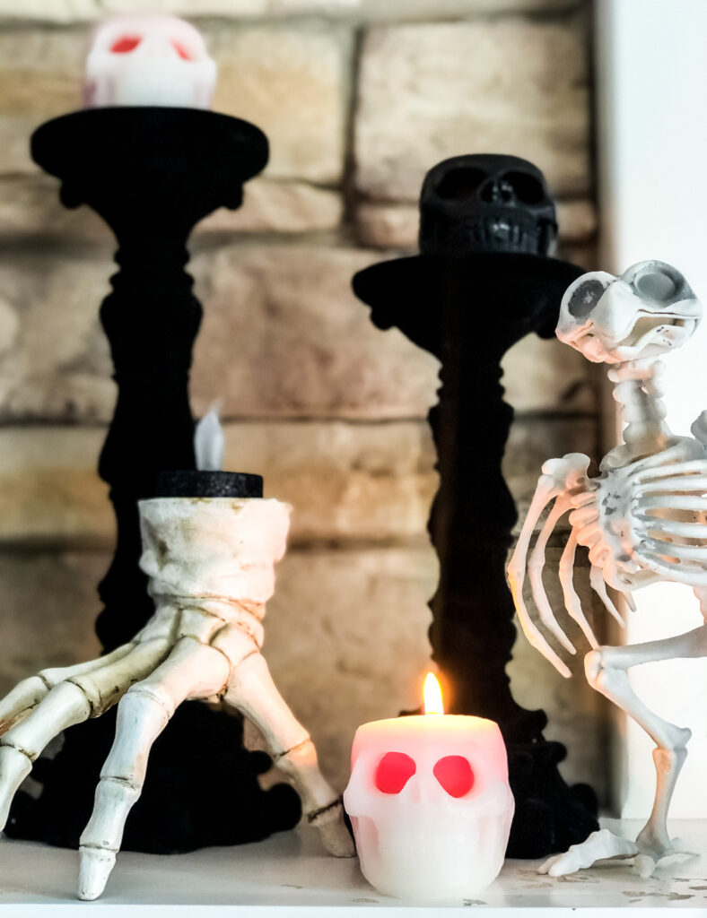 Spooky Dollar Store Halloween Decorating Ideas - A Pretty Life In The ...