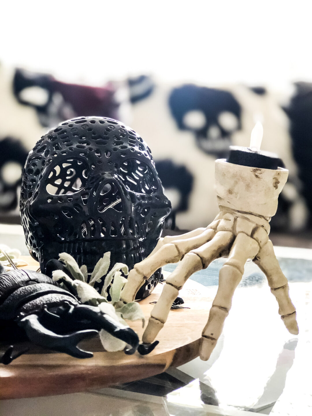 Spooky Dollar Store Halloween Decorating Ideas - A Pretty Life In The ...
