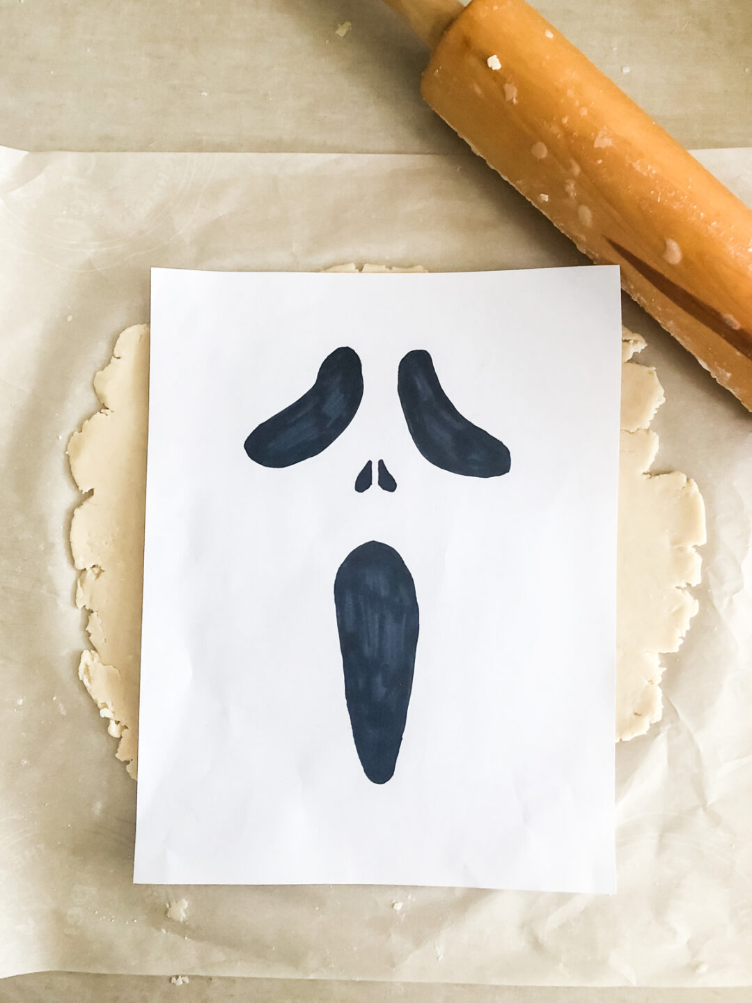 Spooky Halloween Scream Raspberry Pie - A Pretty Life In The Suburbs