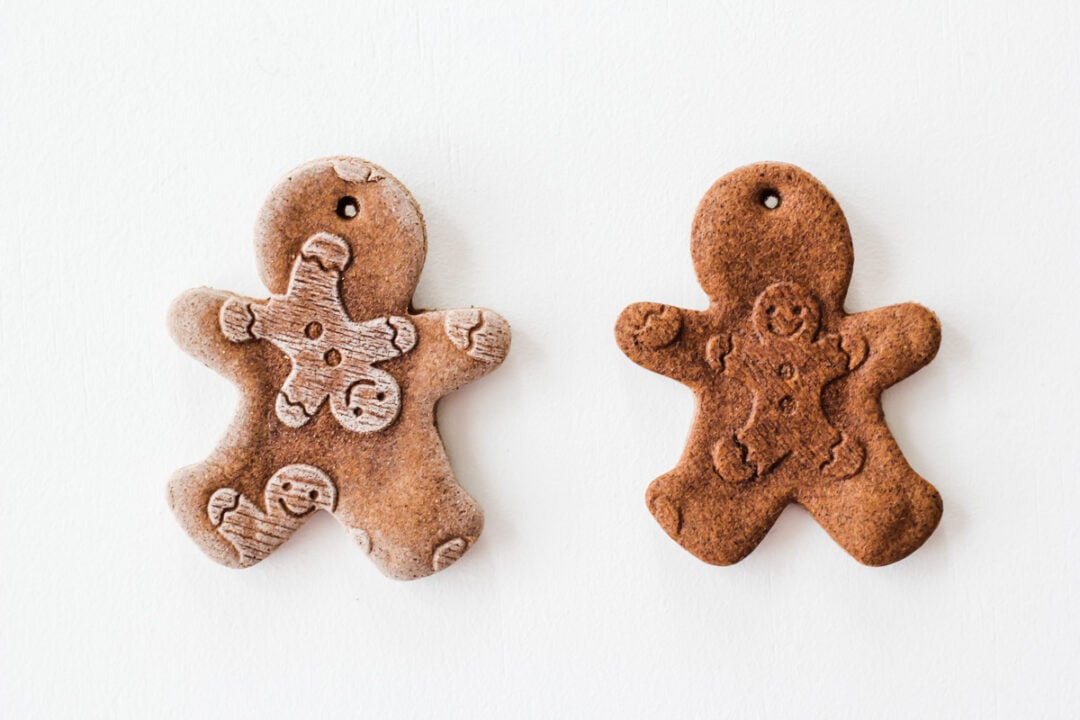 Gingerbread Salt Dough Ornaments - A Pretty Life In The Suburbs