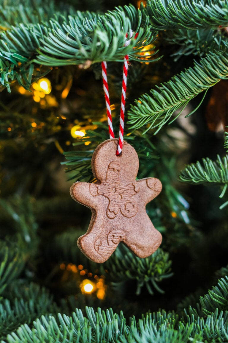 Gingerbread Salt Dough Ornaments - A Pretty Life In The Suburbs