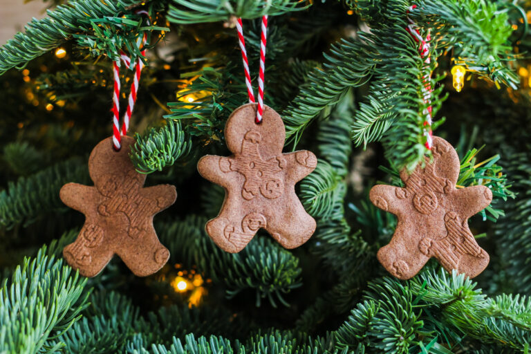 Gingerbread Salt Dough Ornaments - A Pretty Life In The Suburbs