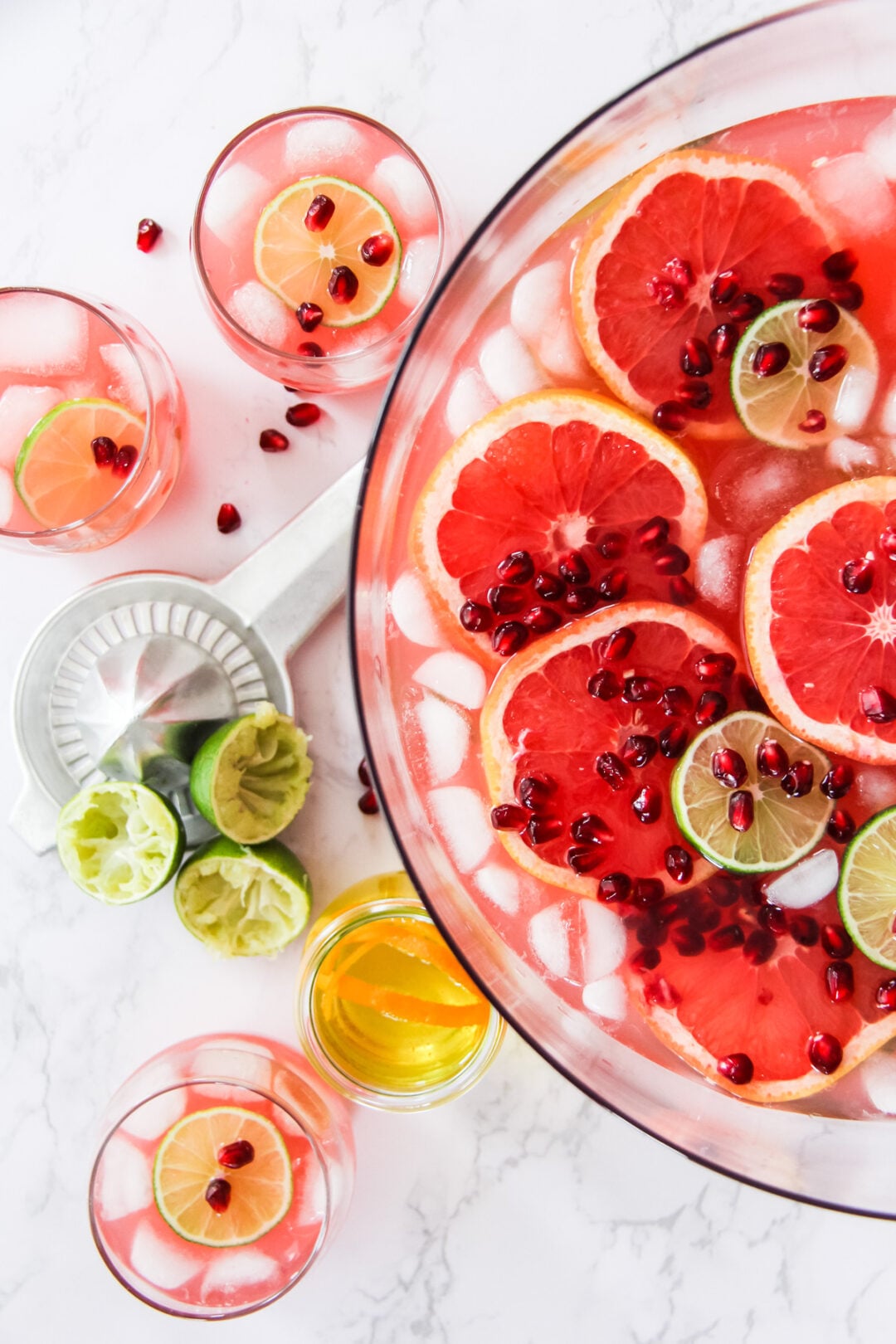 Ruby Red Grapefruit Punch - A Pretty Life In The Suburbs