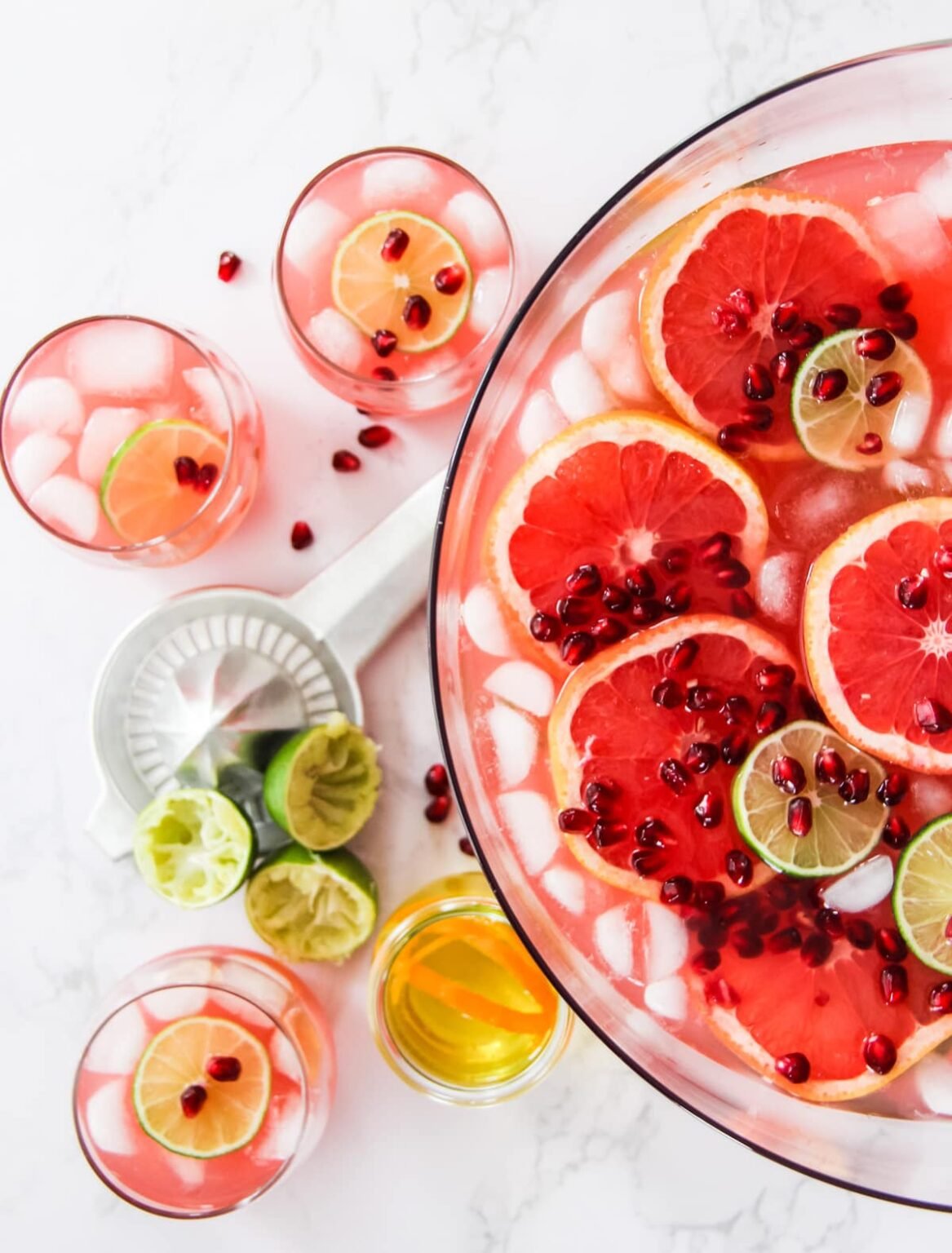 Ruby Red Grapefruit Punch - A Pretty Life In The Suburbs