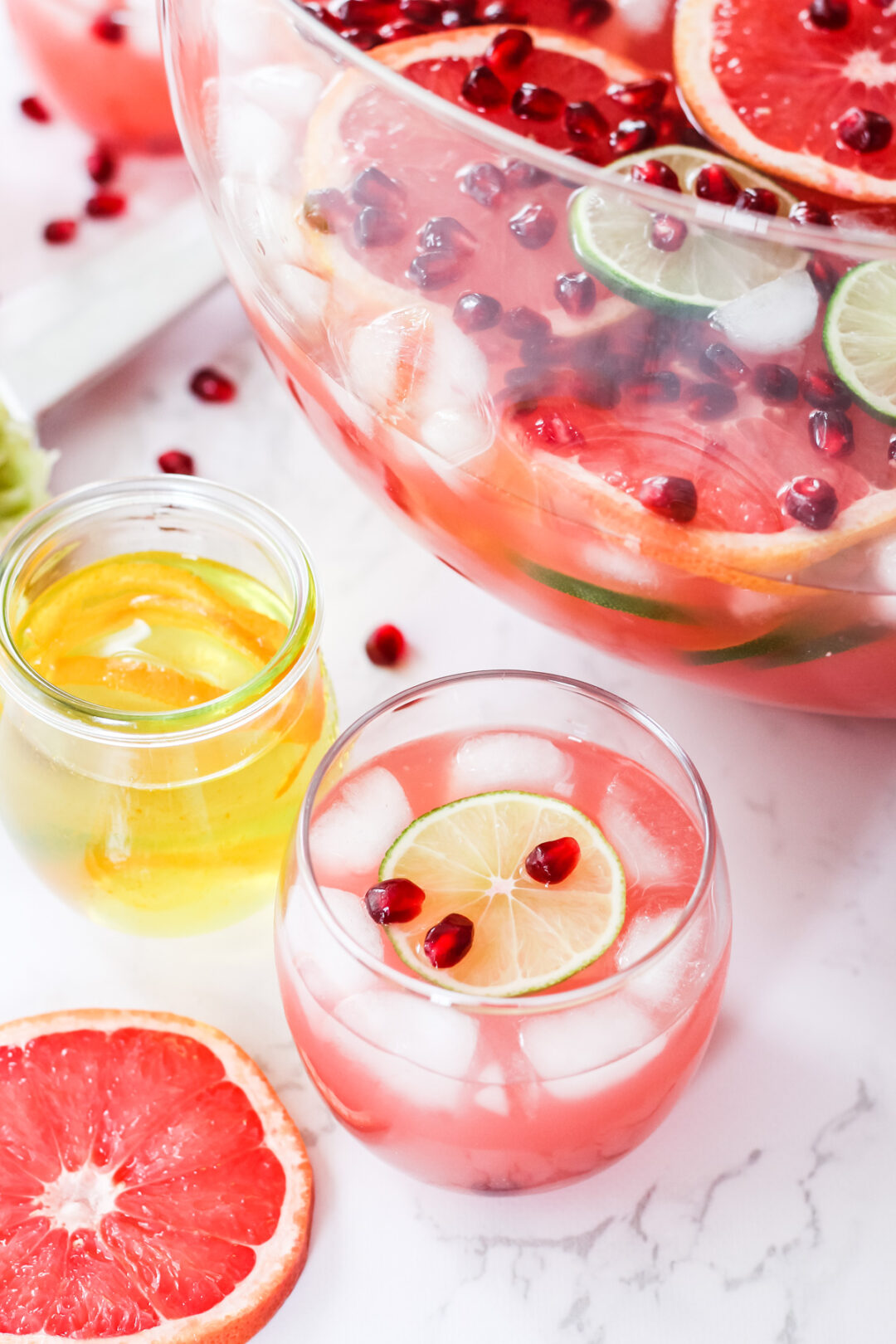 Ruby Red Grapefruit Punch - A Pretty Life In The Suburbs