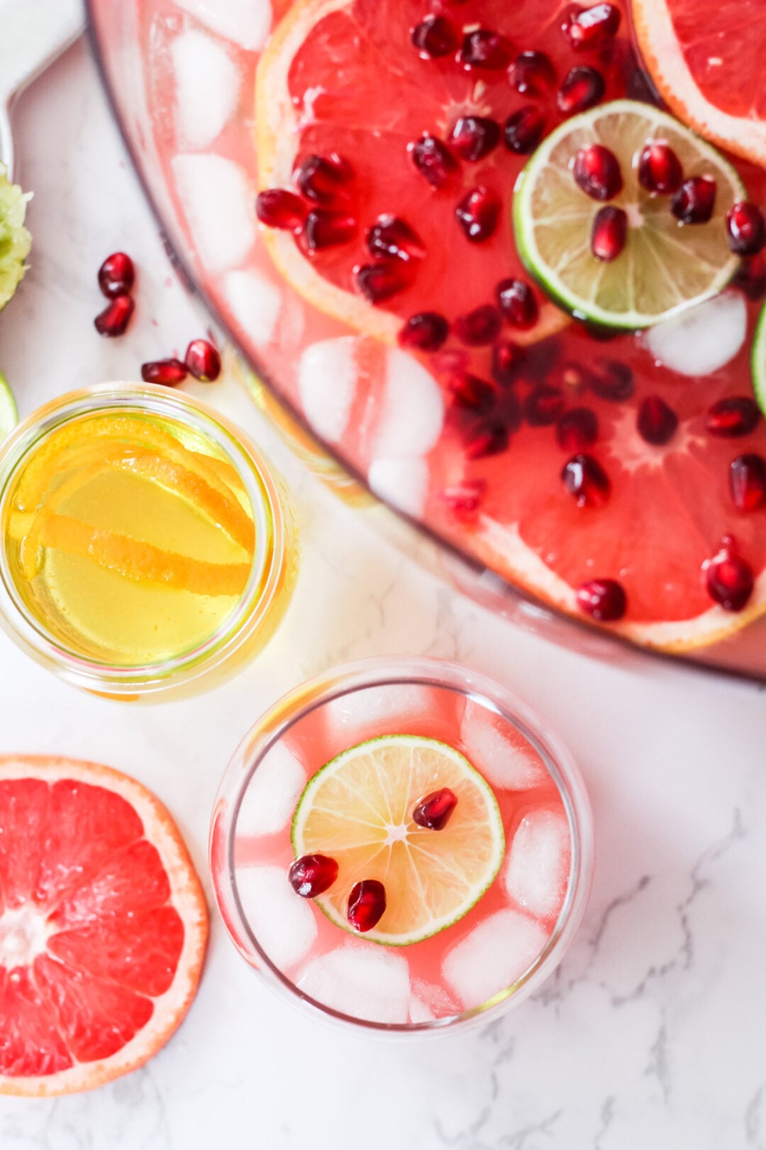 Ruby Red Grapefruit Punch - A Pretty Life In The Suburbs
